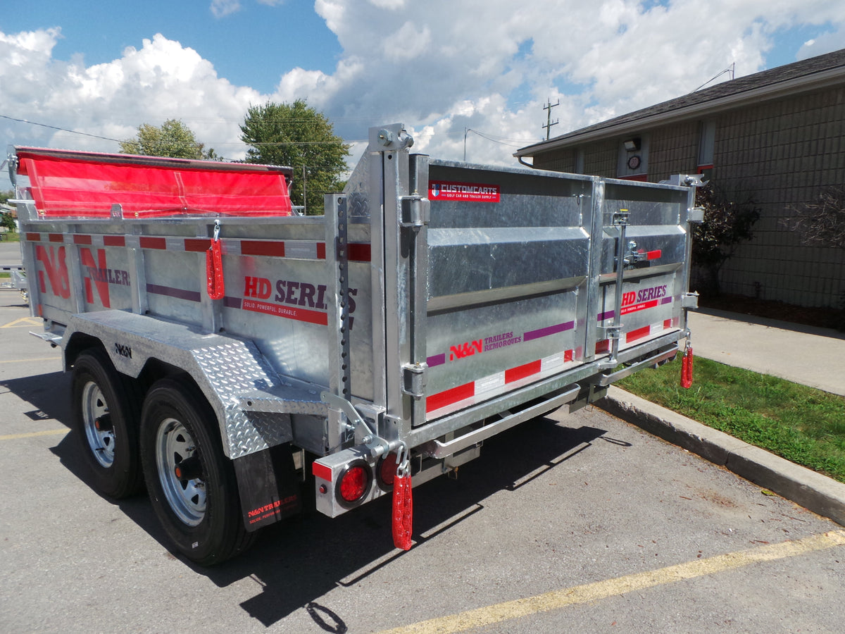 2025 N & N 82x12 7 Ton Dump Trailer - HD82144G15K (PRE-ORDER) – Custom ...